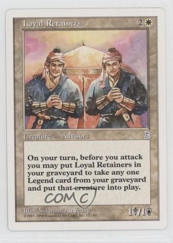 Loyal Retainers Magic: Portal Starter Set Three Kingdoms #12 1999 0d3j ...