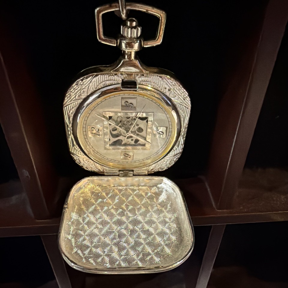 Duke Silver Plated Pocket Watch The Heritage Collection Atlas Editions ...