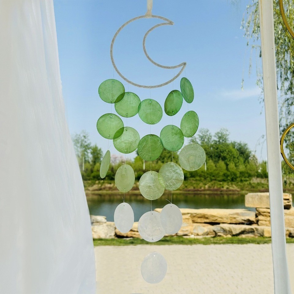 Circle Shell Dream Catchers Natural Shell Shell Pendant Wind Chimes ...