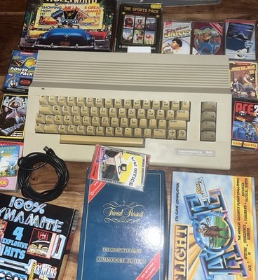 commodore 64 computer bundle with games - TESTED | eBay UK