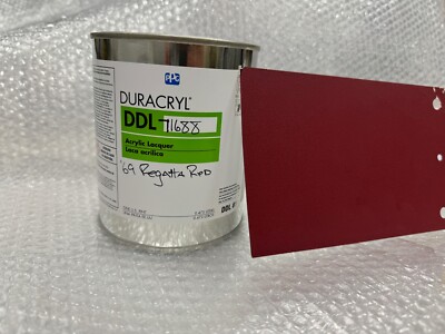 Mopar RED Suede PPG Duracryl Dodge Plymouth Charger GTX Dash Lacquer ...