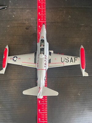 Hand Built Aircraft Model USAF Jet Trainer T-33A Shooting star VG | eBay