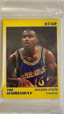 1991 Star Co. NBA Basketball Tim Hardaway 11 Card Factory Sealed Set ...