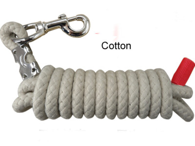 Outdoor Cotton Horse Lead Ropes W/ Heavy duty Snap Sport wear, 2meter ...