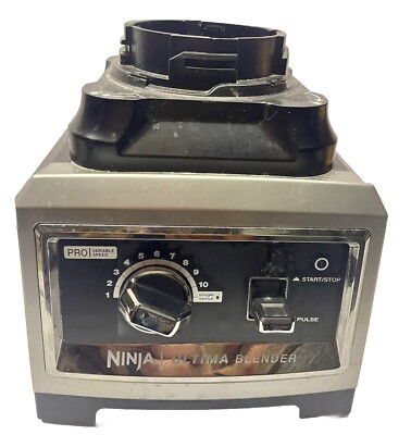 NINJA Ultima Blender Motor Base Black Model BL830 30 1500W Tested Works ...