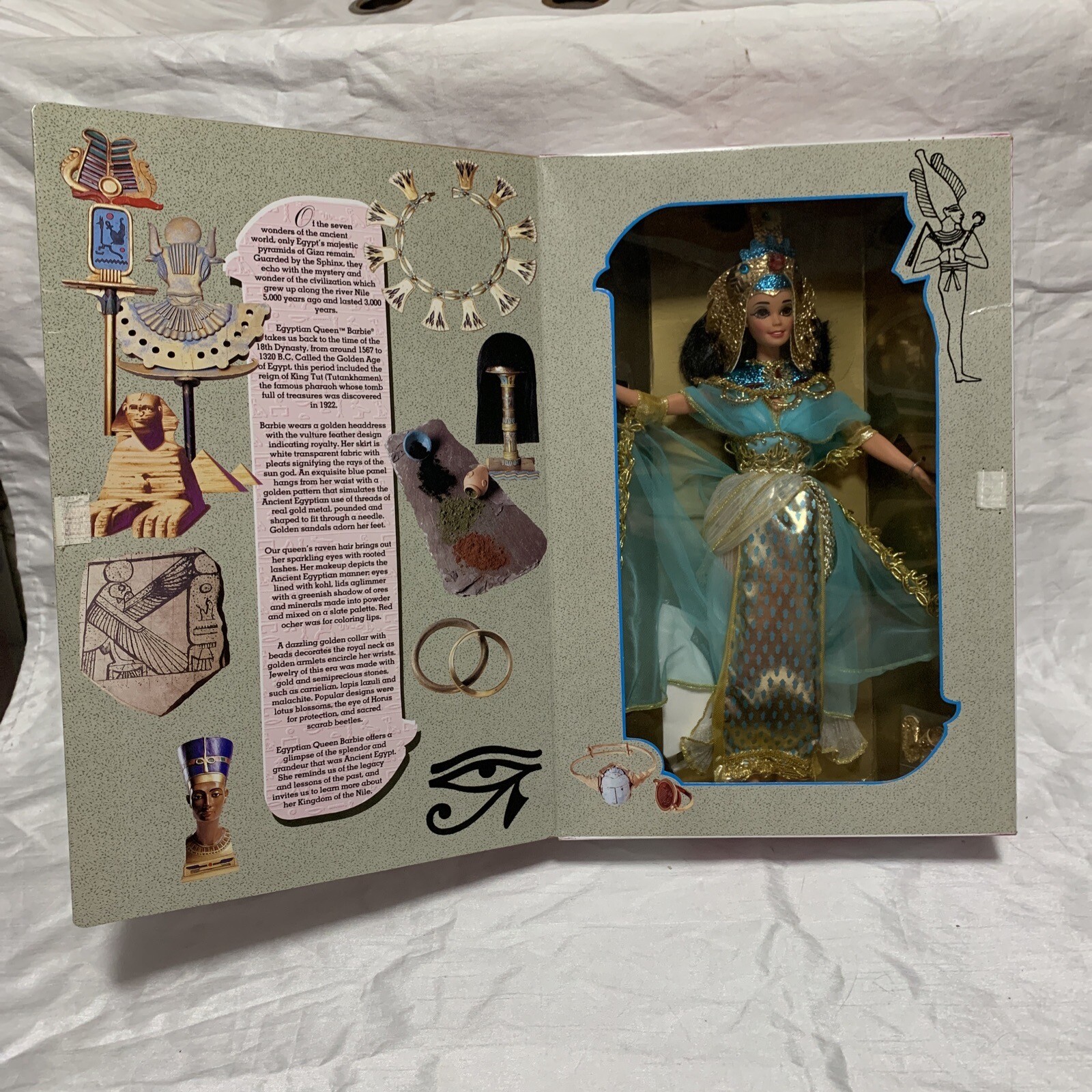 Egyptian Queen Barbie Doll The Great Eras Collection 1993 Mattel 11397 ...