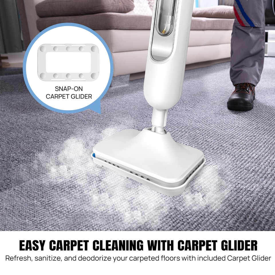 New Steam Cleaner Floor Steam Mop Multipurpose Steamer with Accessories ...