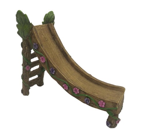 Fairy Garden Miniature Flower Slide | eBay