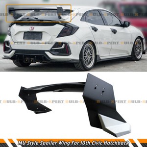 FOR 17-21 HONDA CIVIC FK7 FK8 5DR HATCHBACK TYPE-R WHITE M STYLE GT ...
