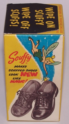 Walt Disney's Mickey Mouse Scuffy Brushless Brown Shoe Polish 1950's | eBay