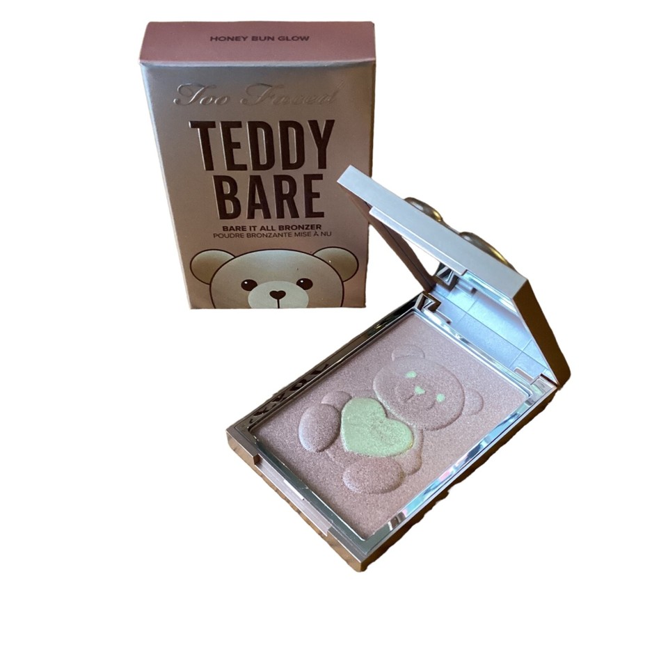 TOO FACED TEDDY BARE IT ALL BRONZER - HONEY BUN GLOW (NWB/Full Size ...