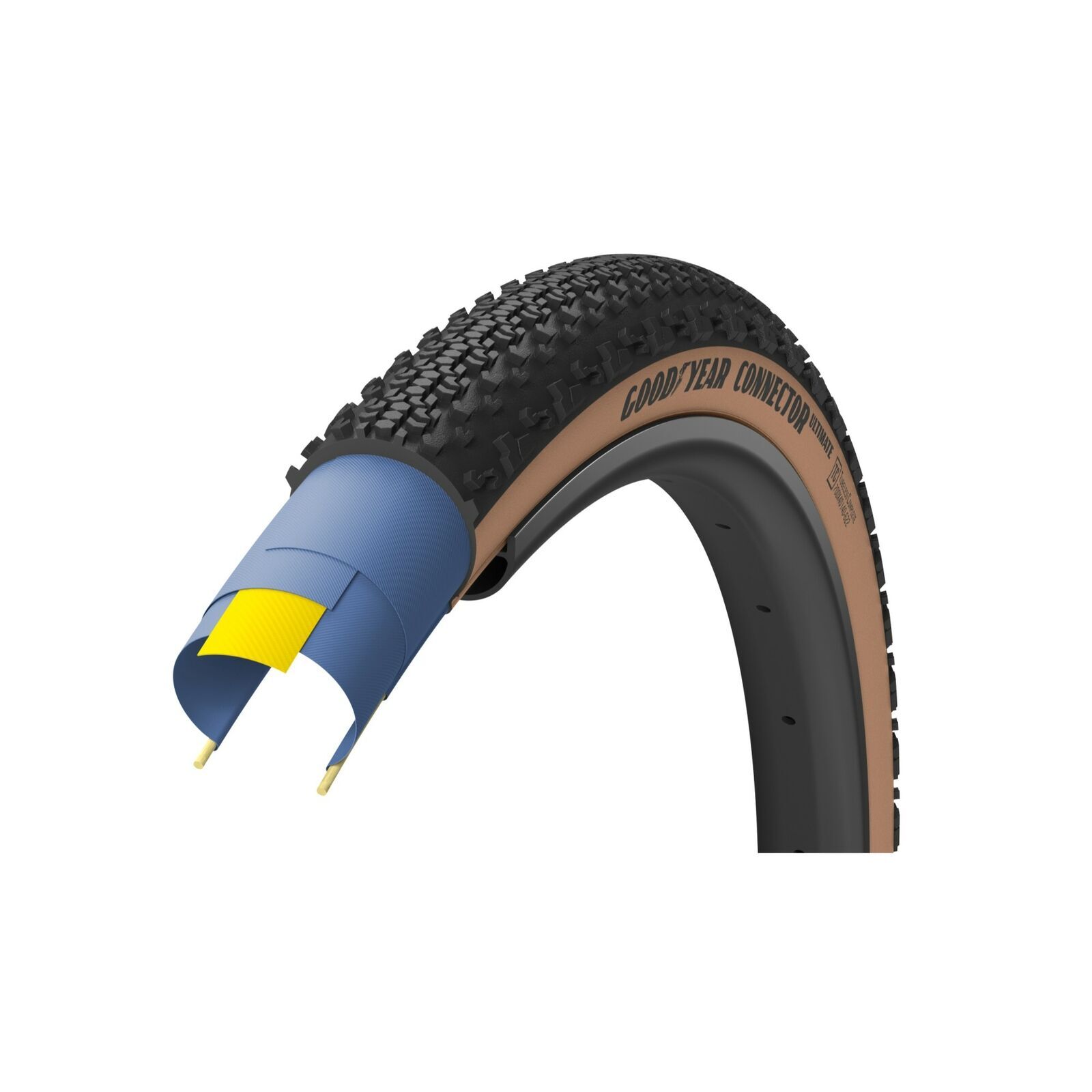 Goodyear GR00940622V004R Connector Ultimate Tubeless Gravel Tyre for ...