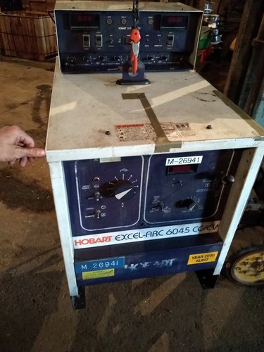 Hobart 600A DC Arc Welder Excel-ARC 6045 CV Welding power source Dual Digital | eBay