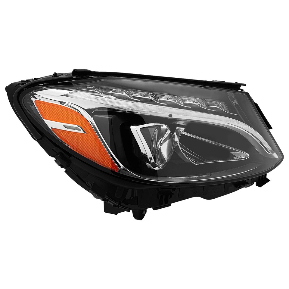 2015 2016 2017 2018 Mercedes Benz C-Class C300 LED Headlights Right ...