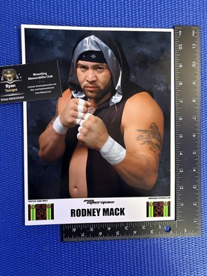 Rodney Mack NWA Cyberspace official original wrestling promo photo ...
