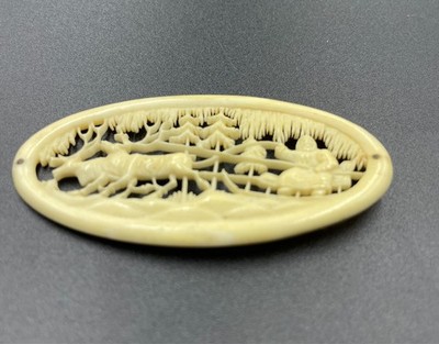 Vtg Chukchi Brooch, Hand-Carved Eskimo Pin, Inuit Jewelry | eBay