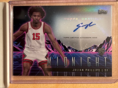 2024 Topps Midnight Julian Phillips Rookie Horizon Signatures Auto ...