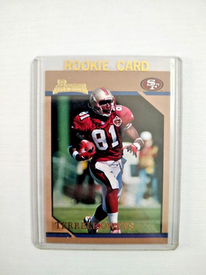 Terrell Owens 2001 Bowman Rookie Card #BRC10 San Francisco 49ers | eBay