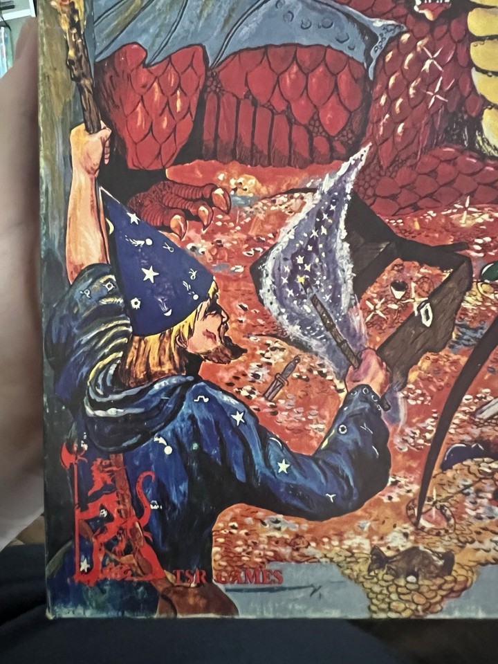 Dungeons & Dragons Basic Set 2nd Print 1978 Lizard Logo Holmes Sealed ...