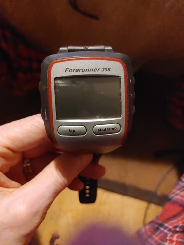 Garmin Forerunner 305 GPS Fitness Trainer Heart Rate Monitor WATCH ...