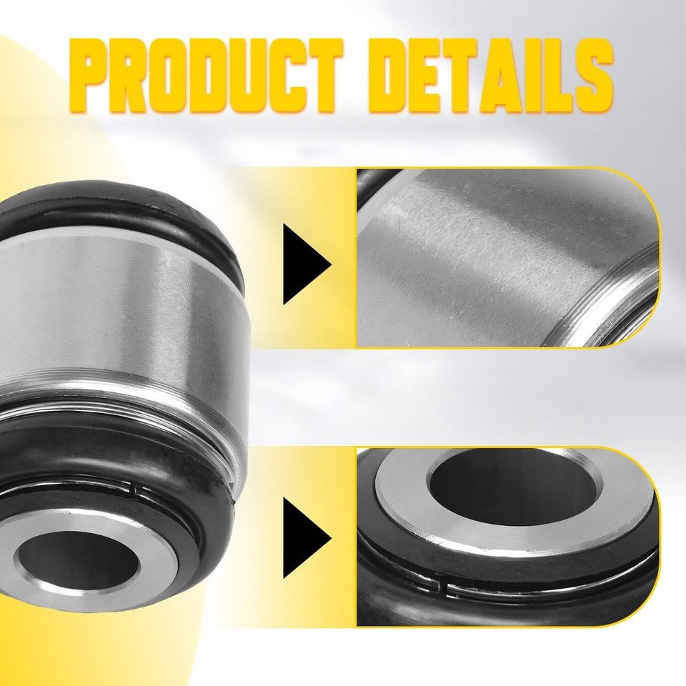 2x For JAGUAR XF XE 2015-2024 REAR L/R HUB KNUCKLE LOWER ROSE VOID BUSH ...
