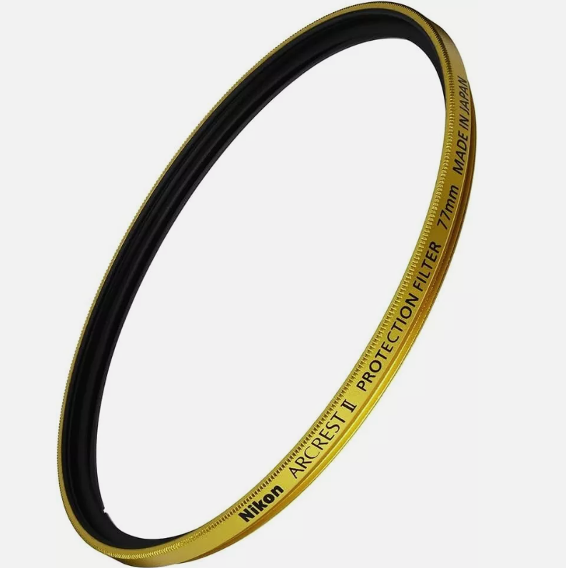 Nikon ARCREST II PROTECTION FILTER GOLD EDITION ARIIGL-PF 77mm NEW 1day ...