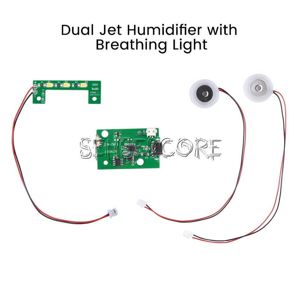 DC5V Humidifier Driver Module with Breathing Light Large Mist Volume ...