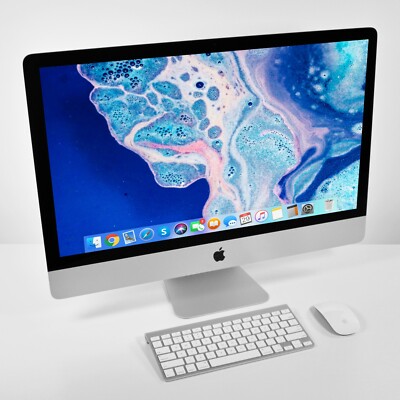 27" 5K 2019 Apple iMac 3.7GHz 6-Core i5 | 128GB | 4TB SSD | + Keyboard ...