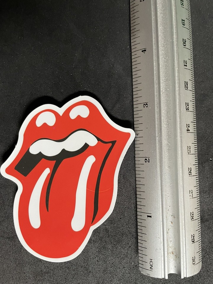 The Rolling Stones Red Tongue Sticker Classic Rock Band for Laptops Etc ...