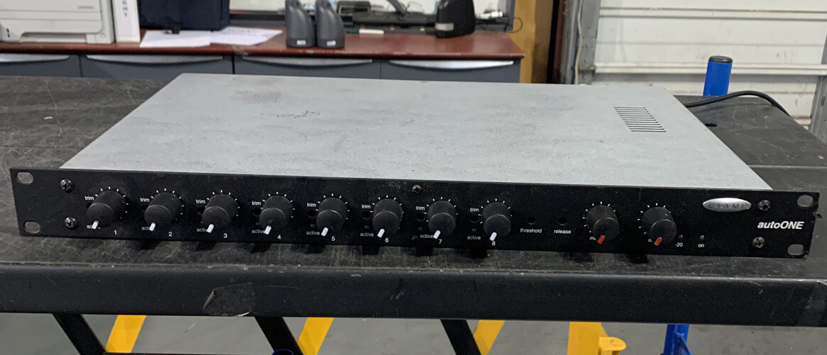 Biamp Advantage autoONE Automatic Mixer, 8-Channel | eBay