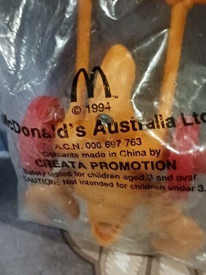 mcdonalds toys 1994 Creata Promotion Sealed Rare. | eBay Australia