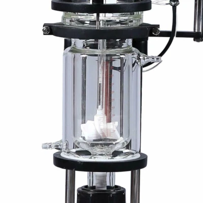 1L Lab Jacketed Glass Reactor Chemical Stirred Reaction