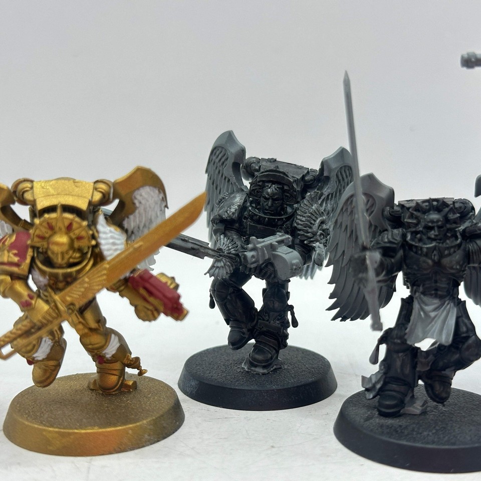 Warhammer 40k: Space Marine Blood Angels Sanguinary Guard OLD (BJ027 ...