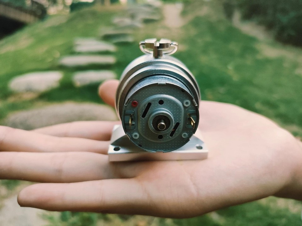 Model Dynamo Motor Silver for Steam Engine DIY Projects and Model ...