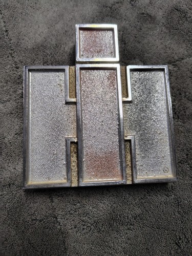 International Harvester Chrome Emblem, Truck Hood | eBay