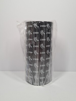 Zebra 2300 Wax Printer Ribbon Roll 156mm x 450m Black | eBay UK