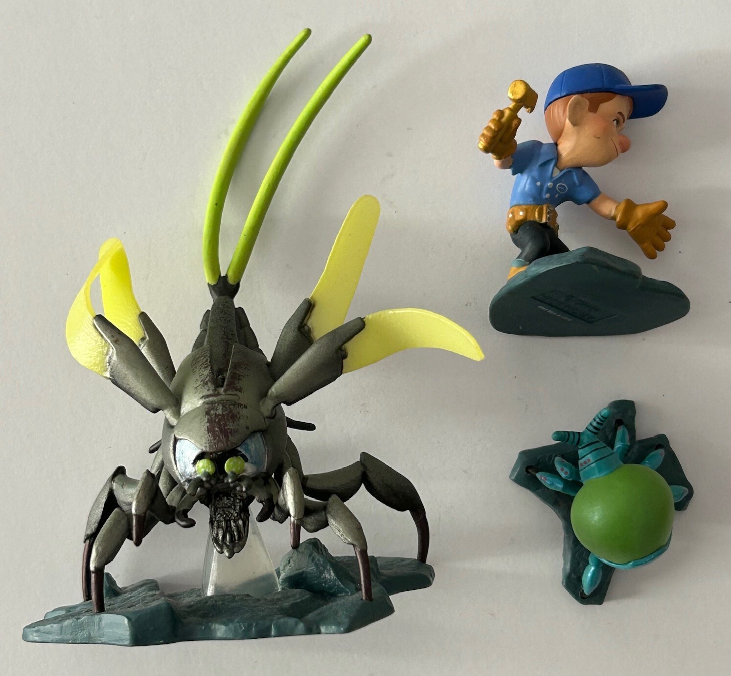 Disney Store UK Playset Figures - WRECK-IT RALPH LOT OF 3 inc Fix-It ...