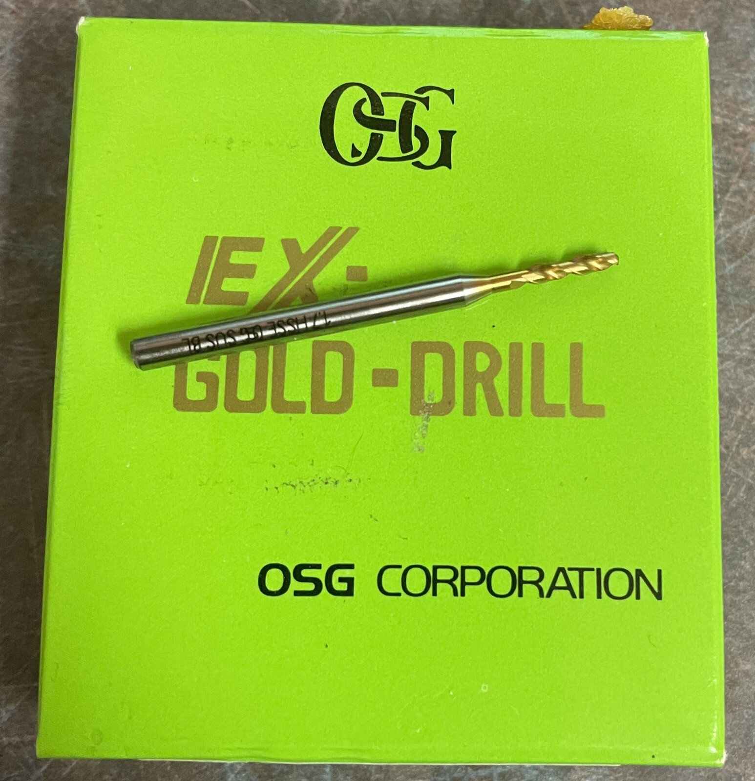 OSG EX-SUS-GOLD Drills 2.2mm 2-FLUTE TiN COATING HSS | eBay