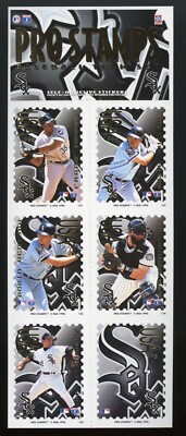 1996 Pro Stamps Chicago White Sox Team Set Frank Thomas Robin Ventura O ...
