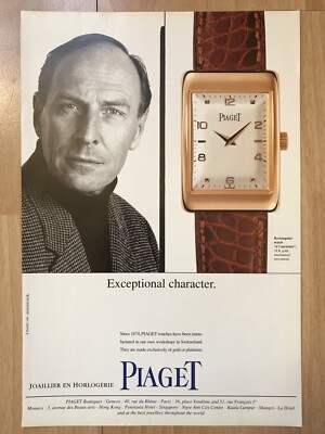 Piaget 1996 Advertisement Pub Ad Werbung | eBay