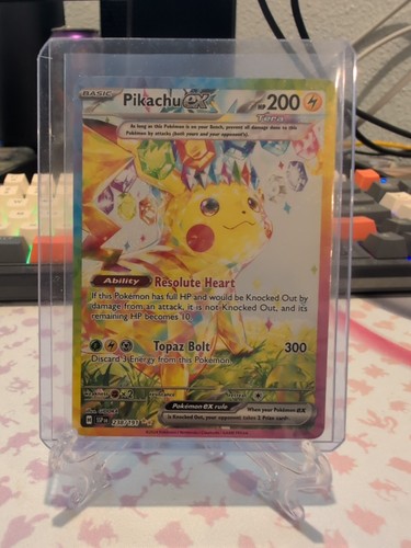 Pikachu EX Surging Sparks Special Illustration Rare 238/191 | eBay