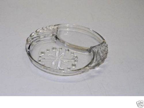 Columbia Crystal Snack Tray Federal Glass | eBay
