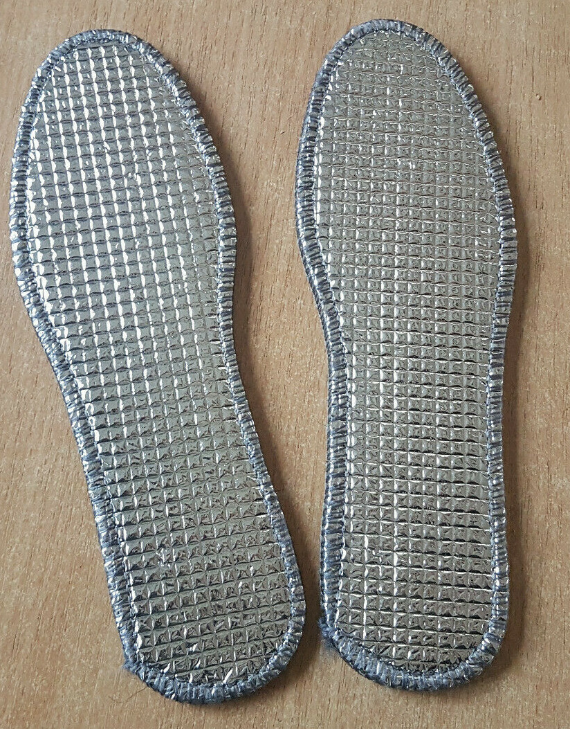 warme Schuhsohle Alu Einlegesohlen Sohle Gr. 36 - 45 Schuheinlagen ...