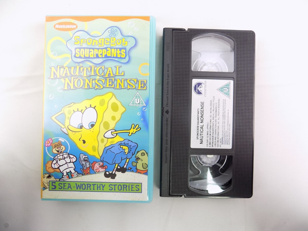 Spongebob Nonsense Mara Vhs Opening To SpongeBob SquarePants: Nautical