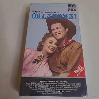 Oklahoma! CBS FOX VHS Video Tape Movie New Sealed Watermark 86162702037 ...