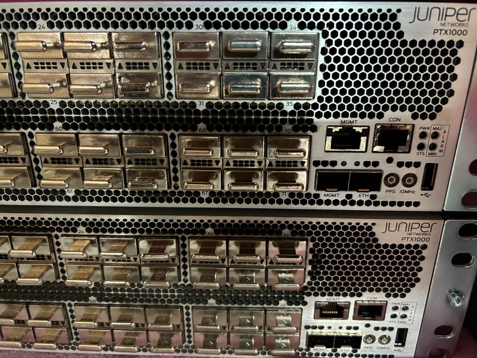 Juniper PTX1K-72Q-AC PTX1000 Core IP QSFP28 | 72-port 40Gb | 24 Port ...