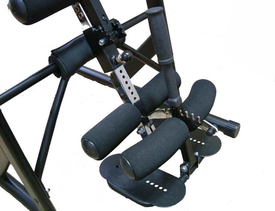 Health Mark Pro Max Inversion table user Max weight capacity: 600 lbs ...