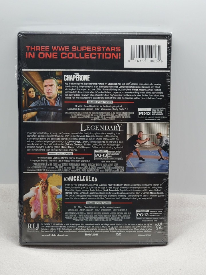 WWE Multi-Feature: Family Triple Feature (DVD, 2011) NEW 14381000870 | eBay