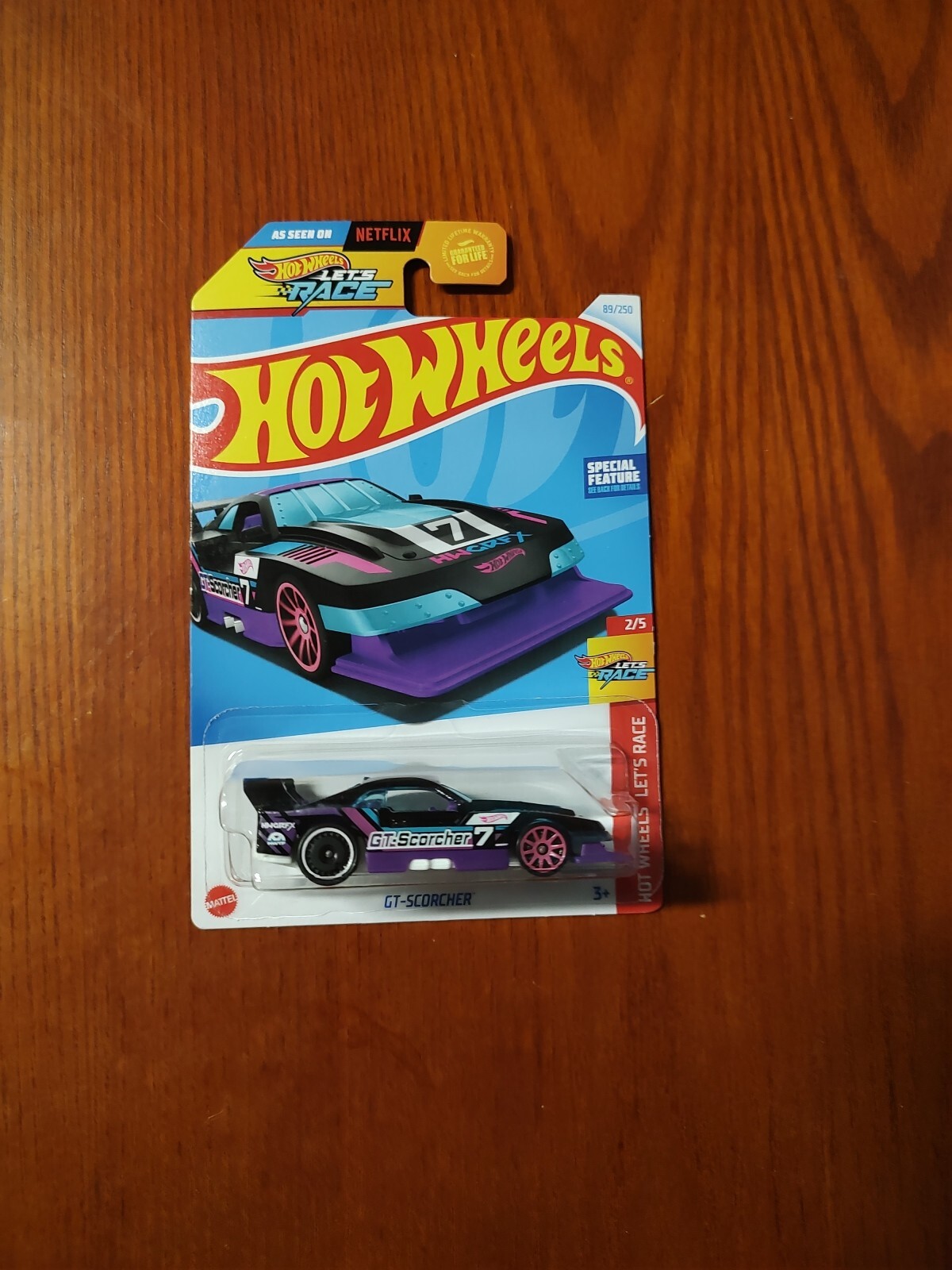2024 Hot Wheels Hot Wheels Let's Race GT-Scorcher 89/250 Purple & Black ...