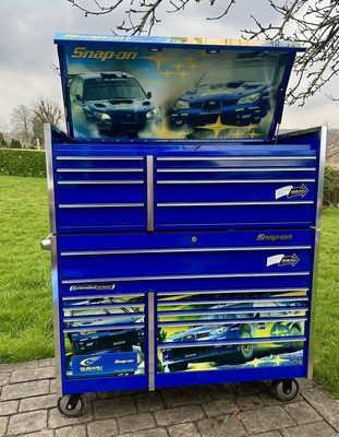 Snap On Tool Box KRL Master Series 55” Stack Subaru Edition Blue With ...